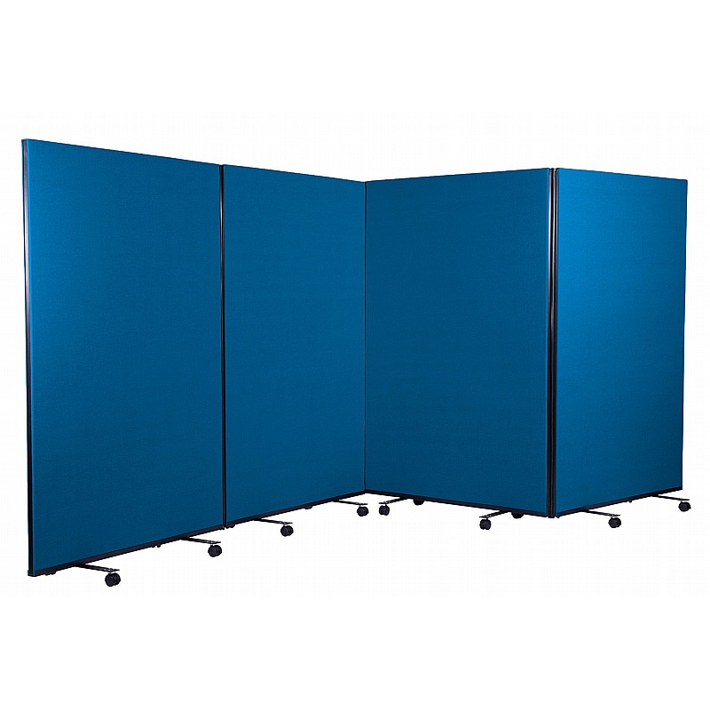 Division Nyloop 4 Panel Mobile Partition Screens from our Panel Display ...
