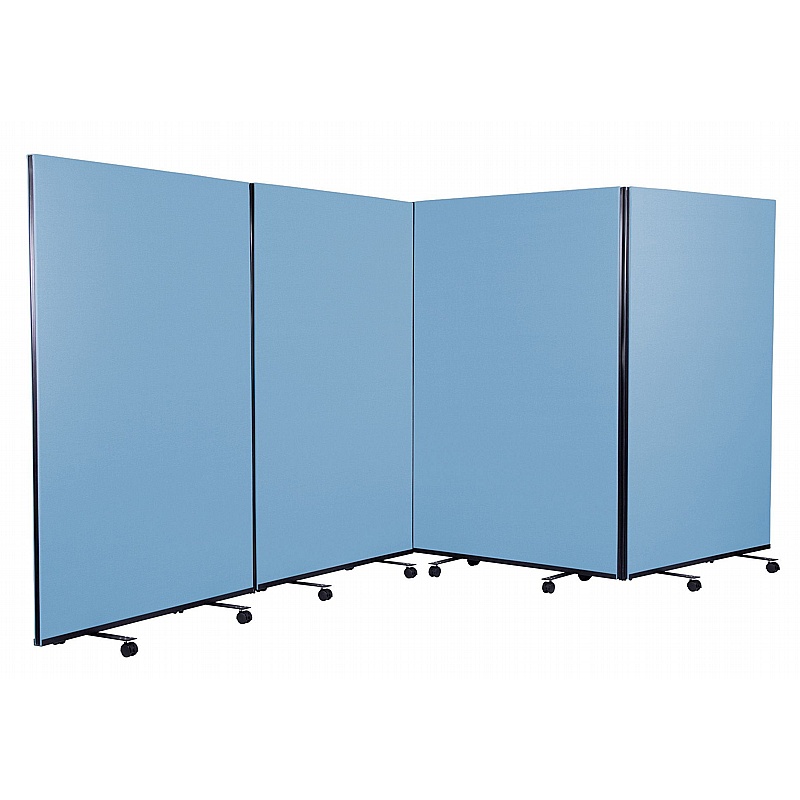 Division Nyloop 4 Panel Mobile Partition Screens from our Panel Display ...