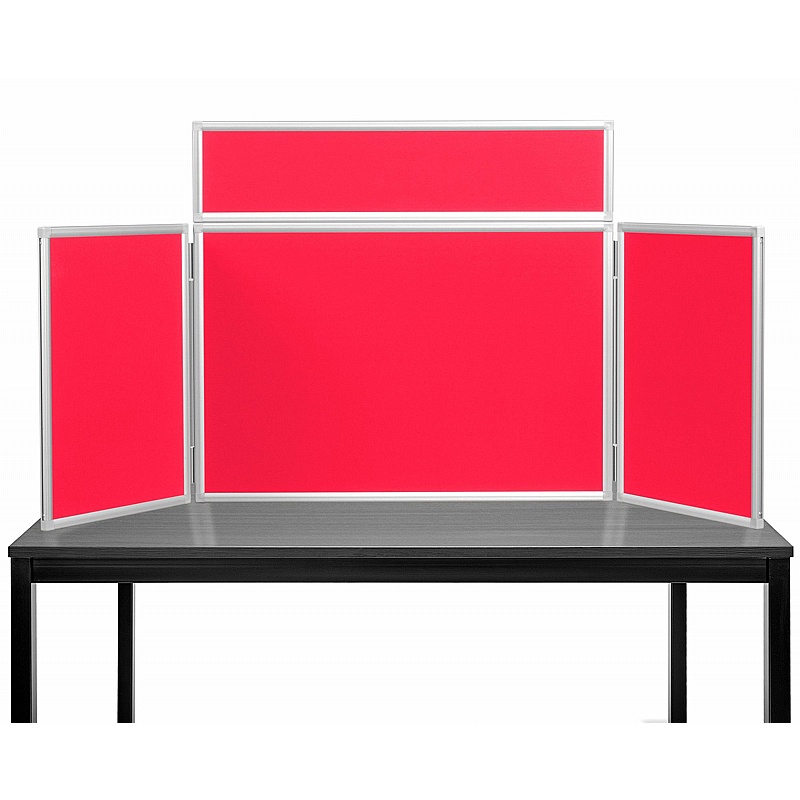 Midi Plus Desktop Folding Display Boards from our Panel Display Systems ...