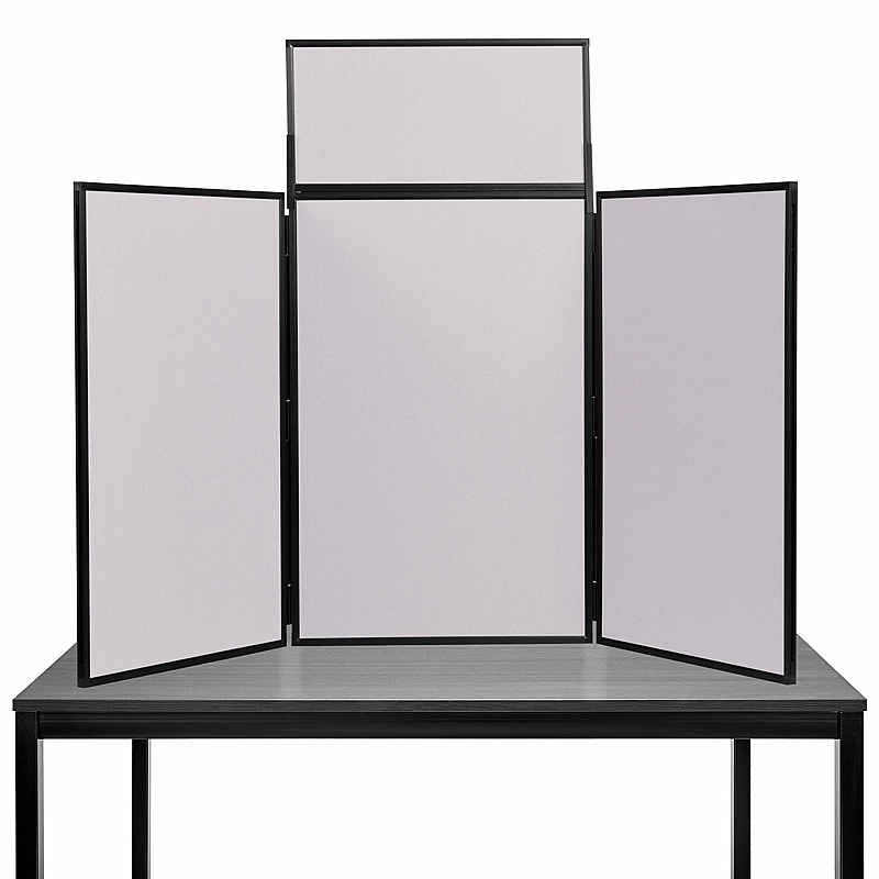 3 Panel Maxi Desktop Folding Display Boards from our Panel Display ...