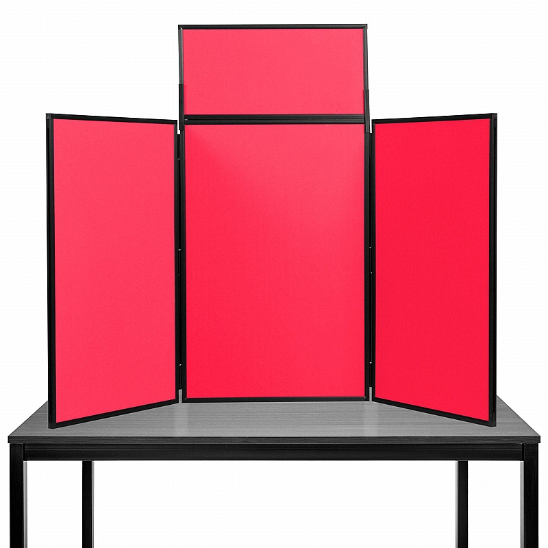 3 Panel Maxi Desktop Folding Display Boards from our Panel Display ...
