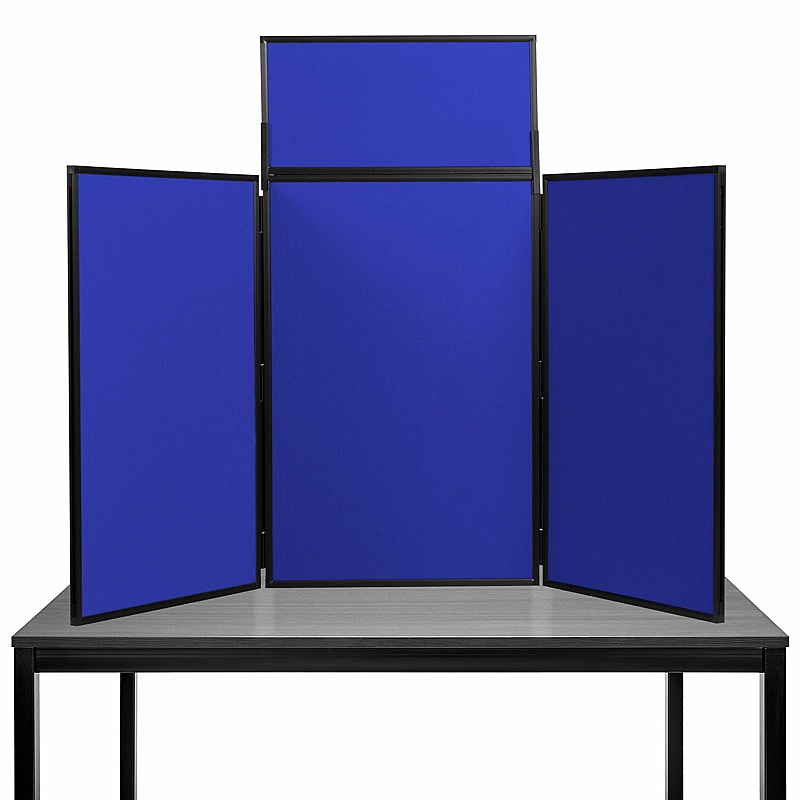 3 Panel Maxi Desktop Folding Display Boards from our Panel Display ...