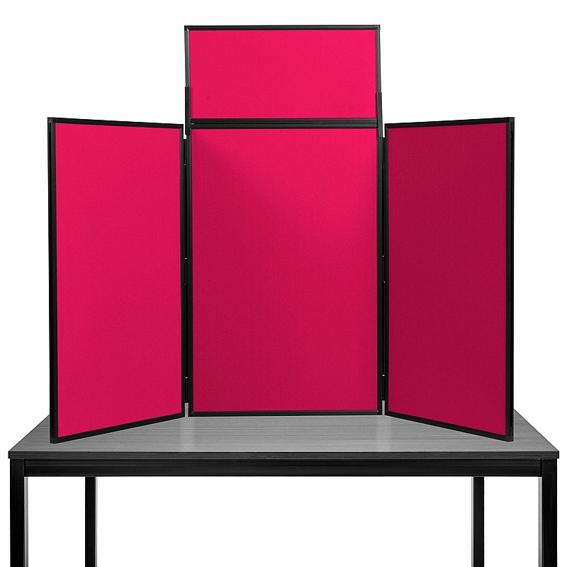 3 Panel Maxi Desktop Folding Display Boards from our Panel Display ...
