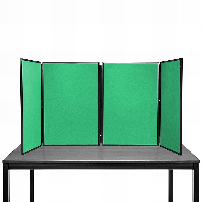 4 Panel Maxi Desktop Folding Display Boards from our Panel Display ...