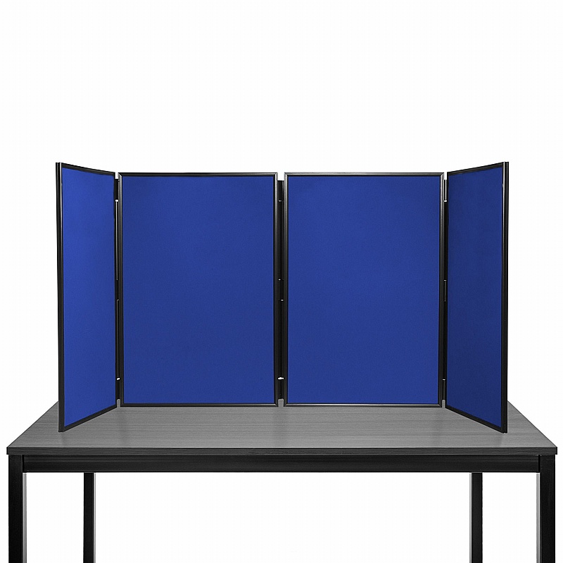 4 Panel Maxi Desktop Folding Display Boards from our Panel Display ...