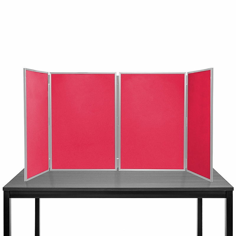 4 Panel Maxi Desktop Folding Display Boards from our Panel Display ...