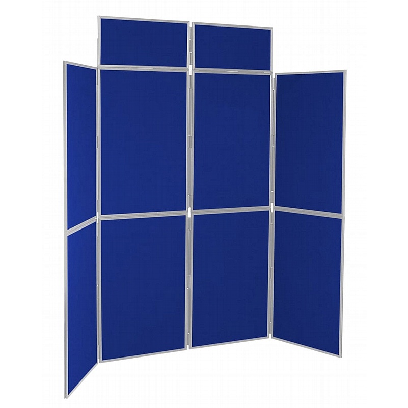 8 Panel Floorstanding Folding Display Boards from our Panel Display ...