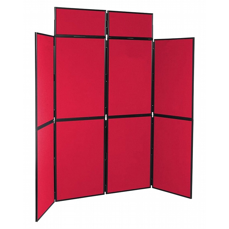 8 Panel Floorstanding Folding Display Boards from our Panel Display ...