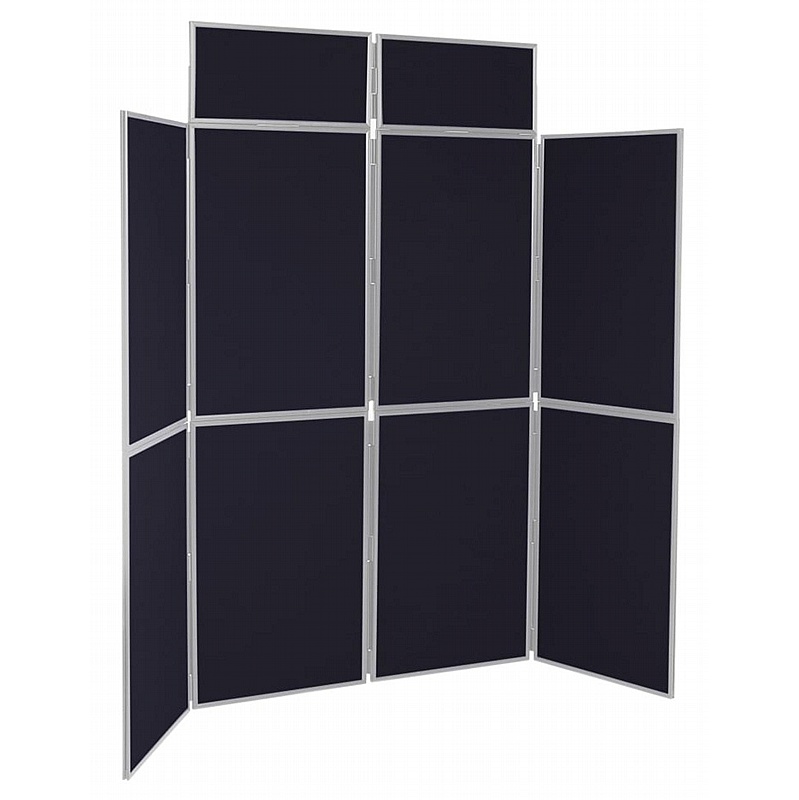 8 Panel Floorstanding Folding Display Boards from our Panel Display ...