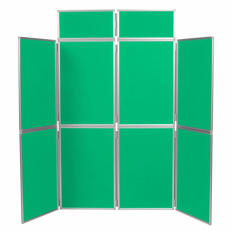 8 Panel Plus Floorstanding Folding Display Boards from our Panel ...