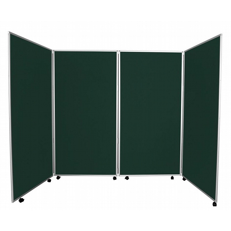 Jumbo 4 Panel Freestanding Mobile Folding Display Boards from our Panel ...