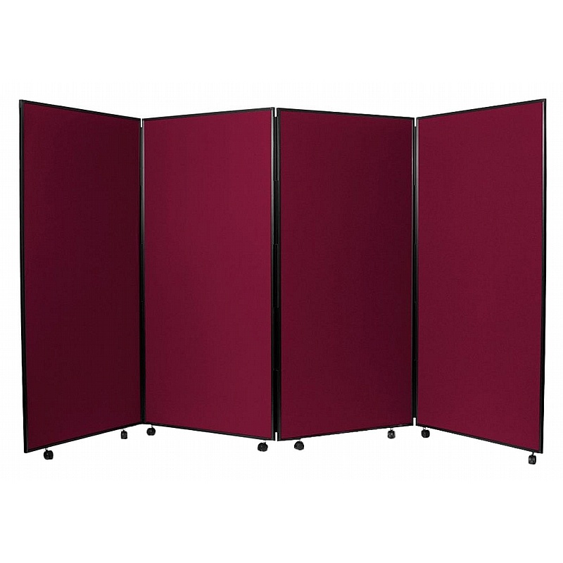 Jumbo 4 Panel Freestanding Mobile Folding Display Boards from our Panel ...