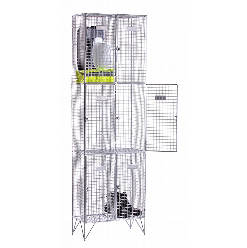 Wire Mesh Welded Lockers from our Mesh Lockers range.