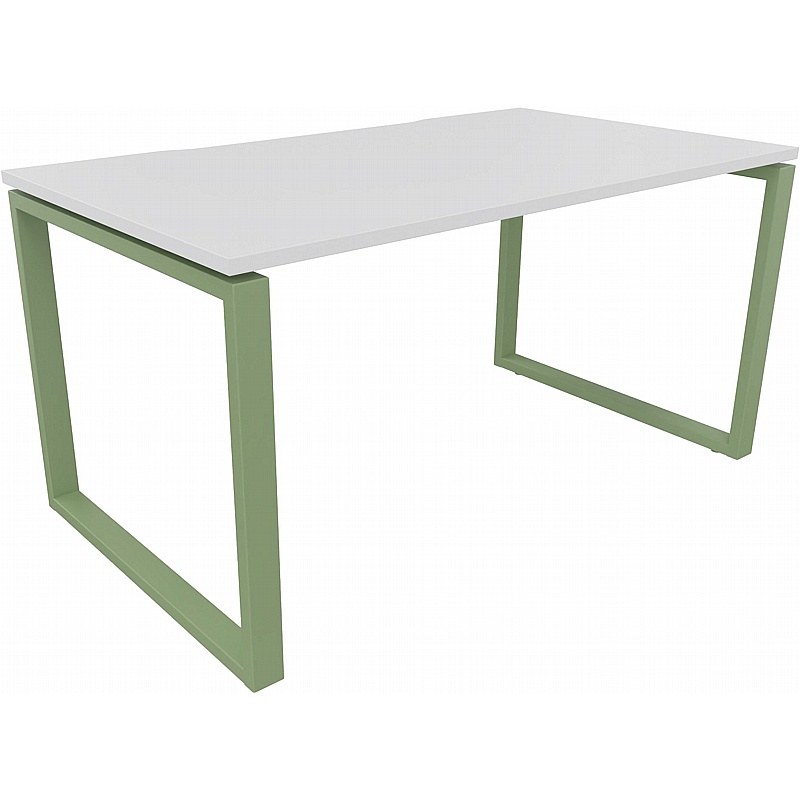 Apex Hoop Leg Rectangular Starter Bench Desks from our Bench Desks range.