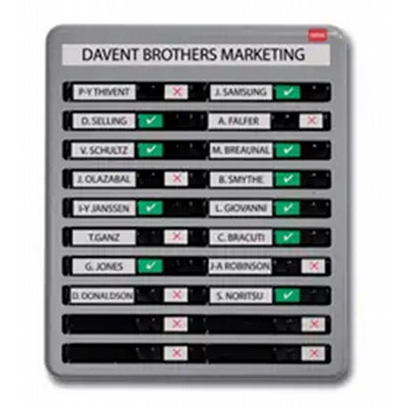 Nobo In-Out Boards from our Noticeboards range.