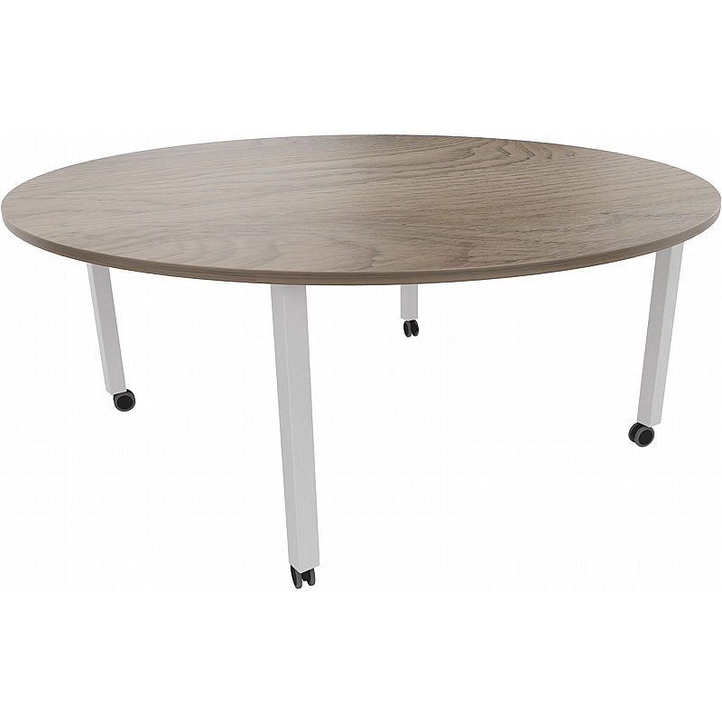 Analog Mobile Round Meeting Tables from our Meeting Room Tables range.