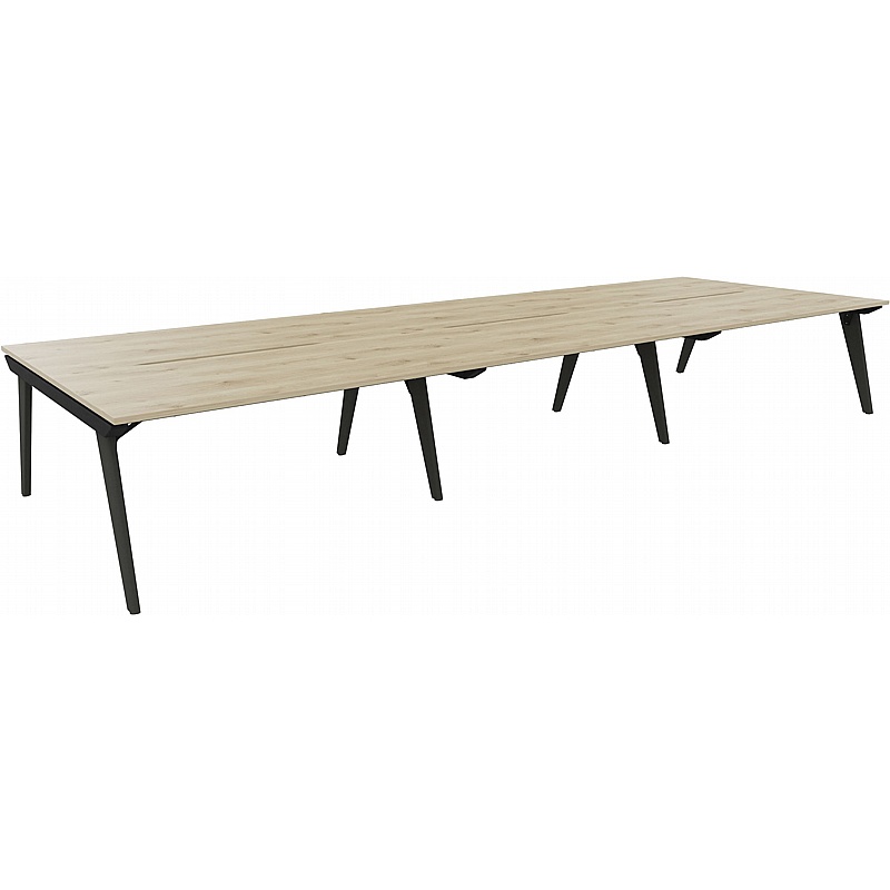 Tract 6 Person Rectangular Back to Back Bench Desks from our Bench ...