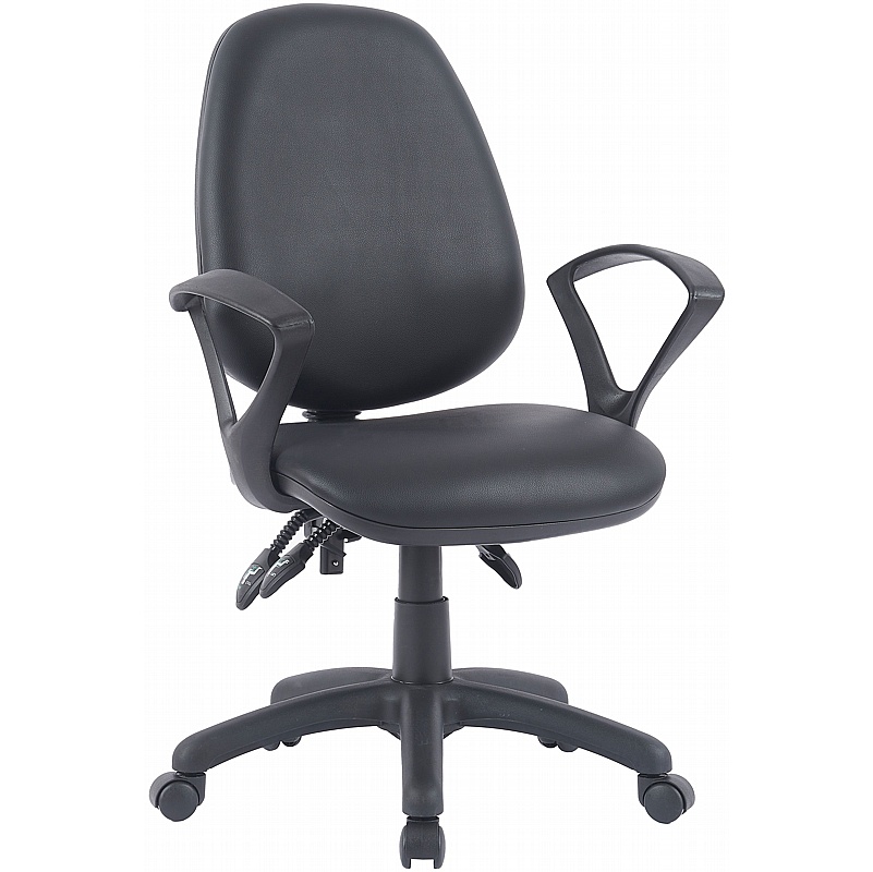 Ergo 3-Lever Anti-Bacterial Vinyl Operator Chairs from our Operator ...