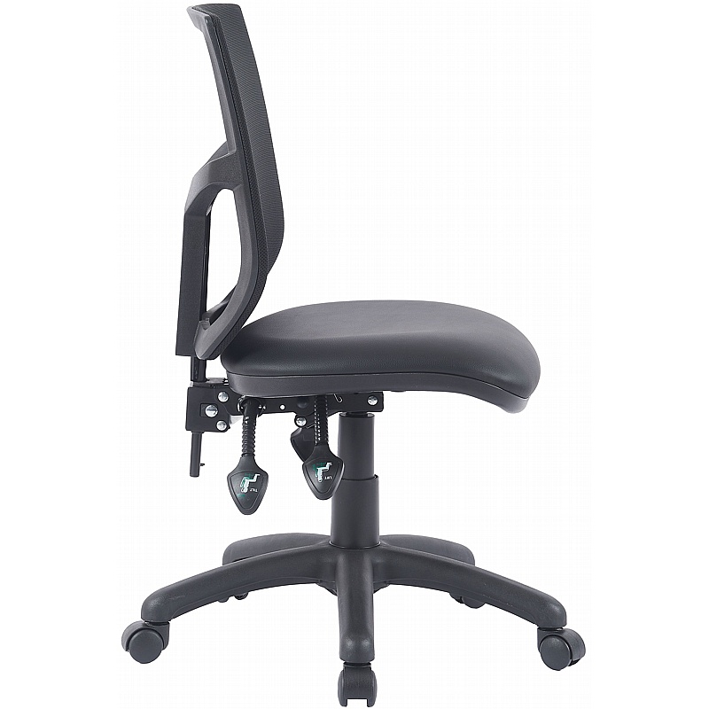 Ergo 3-Lever Mesh and Anti-Bacterial Vinyl Operator Chairs from our ...