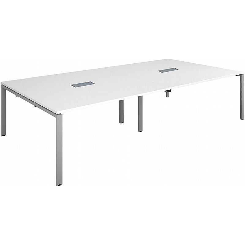 Adapt Rectangular Meeting and Boardroom Tables with Power from our Meeting Room Tables range.