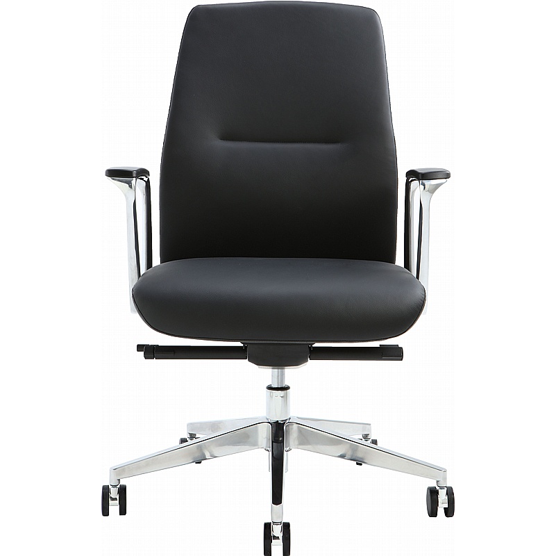 Noble Luxury Medium Back Top Grain Leather Executive Office Chair from ...