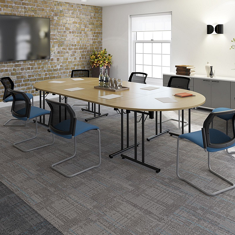 Upsilon Folding Semi-Circular Conference and Boardroom Tables from our ...