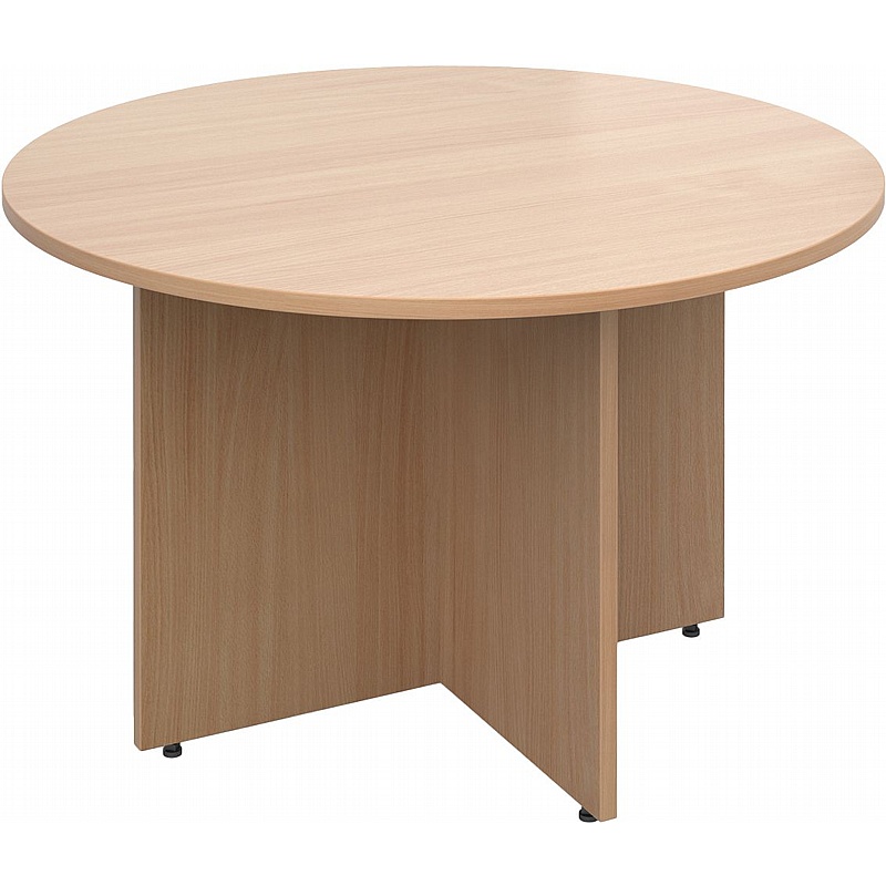 Spectra Arrowhead Round Meeting Table with Essen Chairs Bundle Deal ...