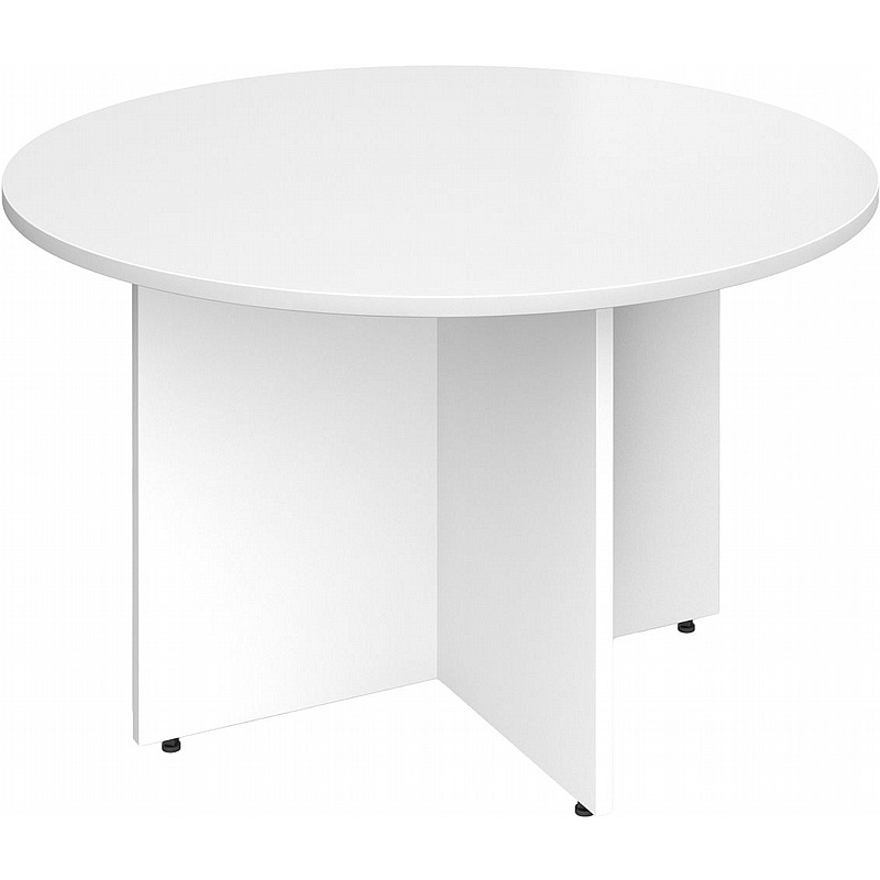 Spectra Arrowhead Round Meeting Table with Essen Chairs Bundle Deal ...