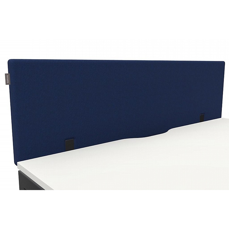 Systm Rectangular Back to Back Bench Desk Acoustic Partition Screens ...