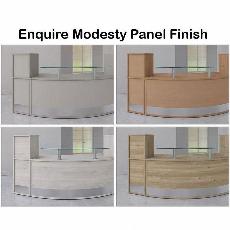 Enquire DDA Modular Reception Desk from our Reception Desks range.