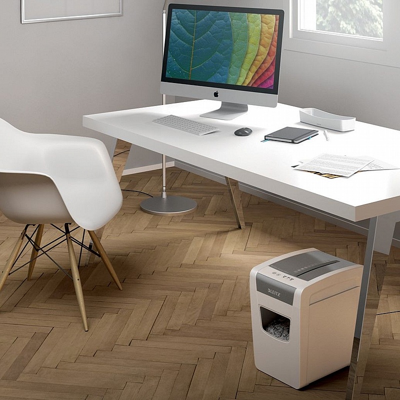 Leitz IQ Slim Home Office Autofeed Cross Cut Paper Shredder from our ...