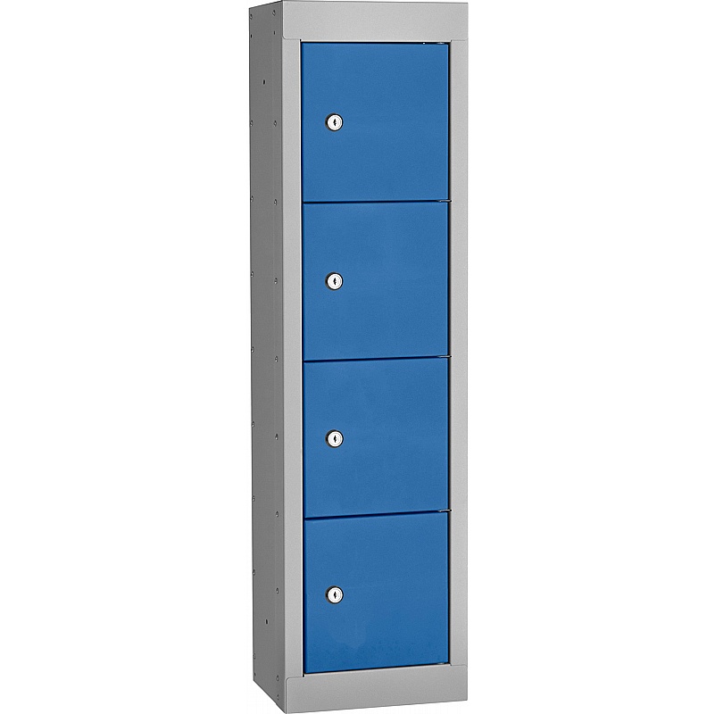 Stellar Probe Antibacterial 4 Compartment Personal Effects Lockers with ...
