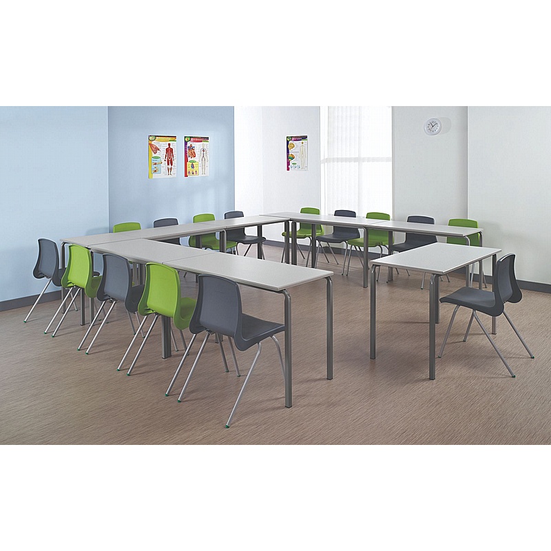 Reliance Crush Bent Rectangular School Tables from our Classroom Tables ...