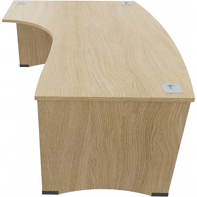 Windsor Bow Fronted Ergonomic Executive Office Desks from our Ergonomic ...