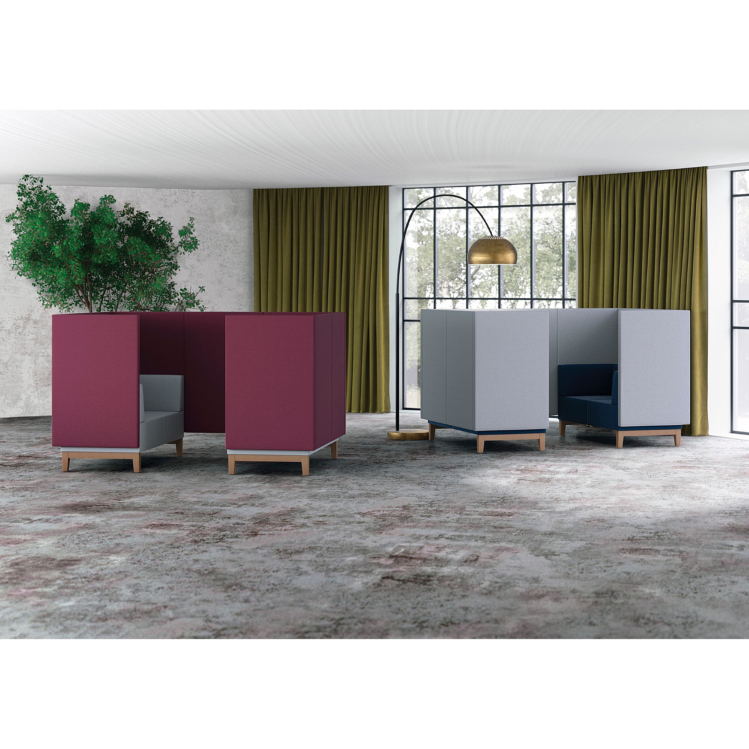 Fence Breakout and Meeting Booths from our Office Booths / Privacy Pods ...