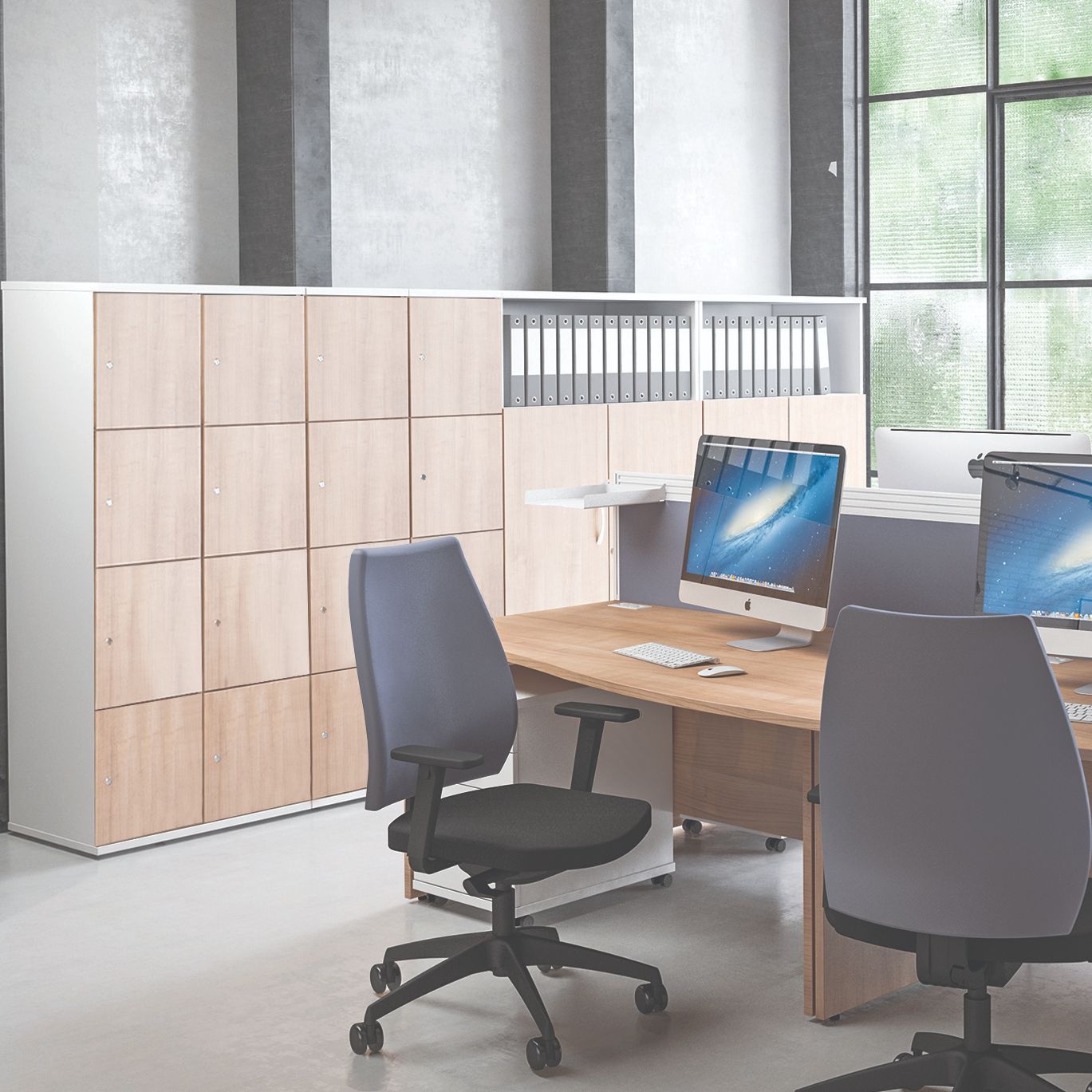 Unified Wooden Office Lockers from our Lockers range.